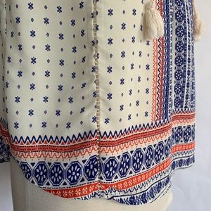 Collective Concepts | Tops | Collective Concepts Printed Boho Blouse ...